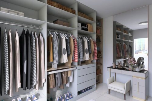 Como fazer um closet dentro do quarto? 8 dicas para montar o seu!